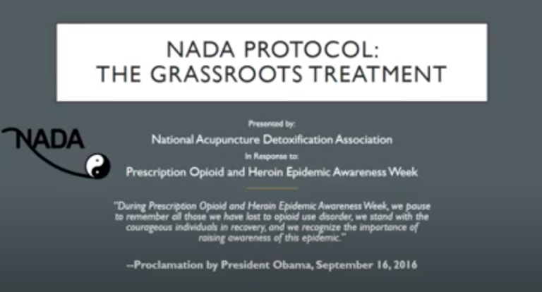 【英語】NADA Protocol-The Grassroots Treatment – 一般社団法人NADA JAPAN